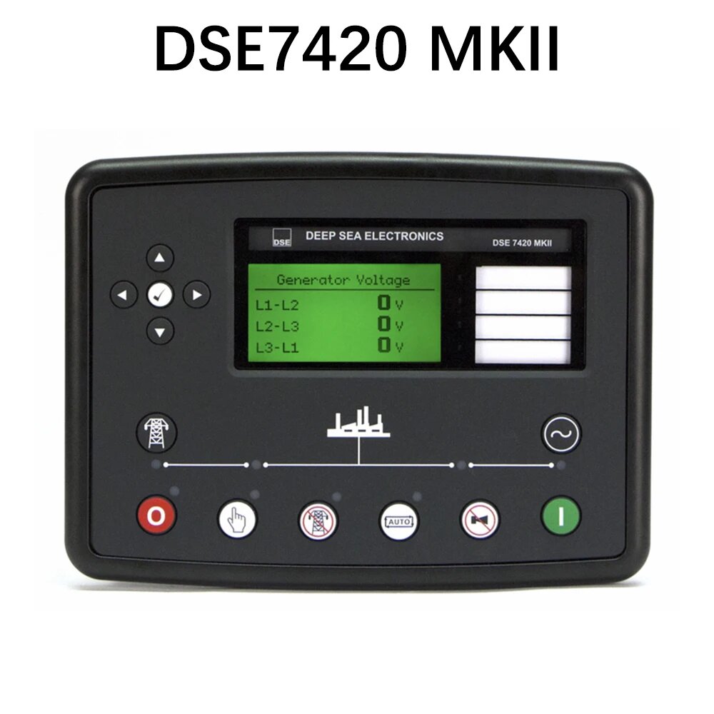 Оригинальный контроллер DSE7420 MKII ATS AMF Deepsea для дизельного двигателя, генератор, панель управления с автоматическим запуском, оригинальная электроника