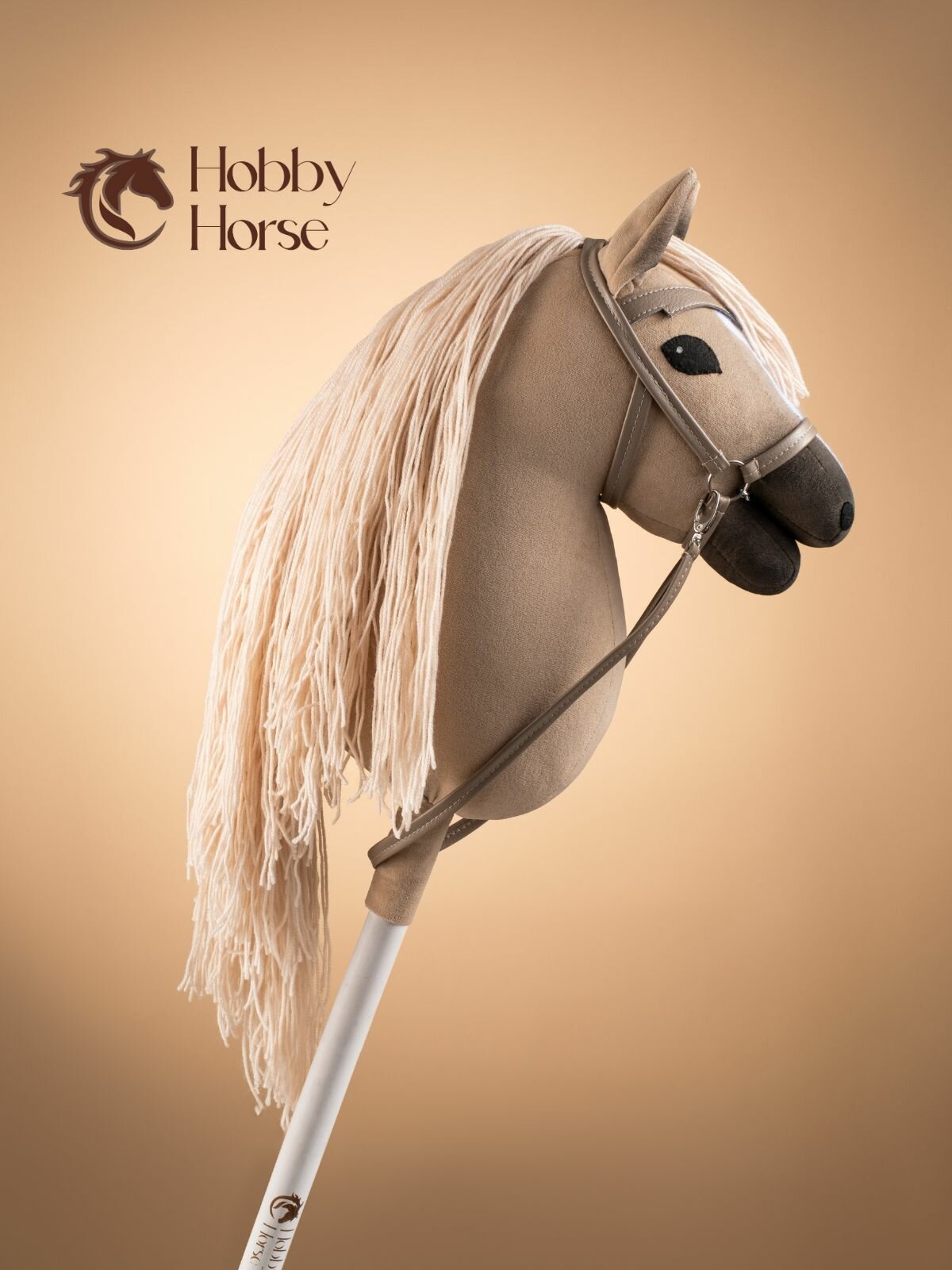 Хоббихорс HobbyHorse&Newstars, лошадь на палке, длина 70см