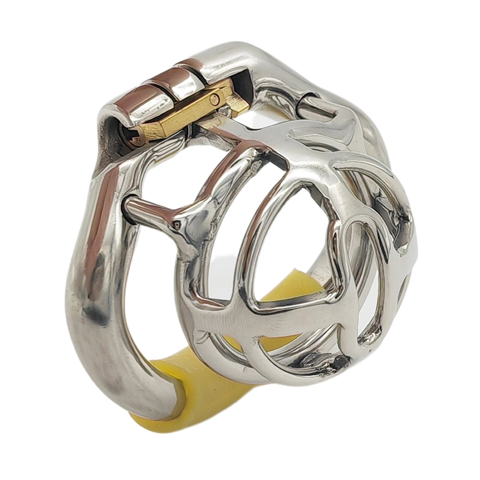 Маленький Мужской Пояс верности из нержавеющей стали, клетка на член, ремень верности, игрушки для взрослых, манжеты на пенис, секс-игрушки