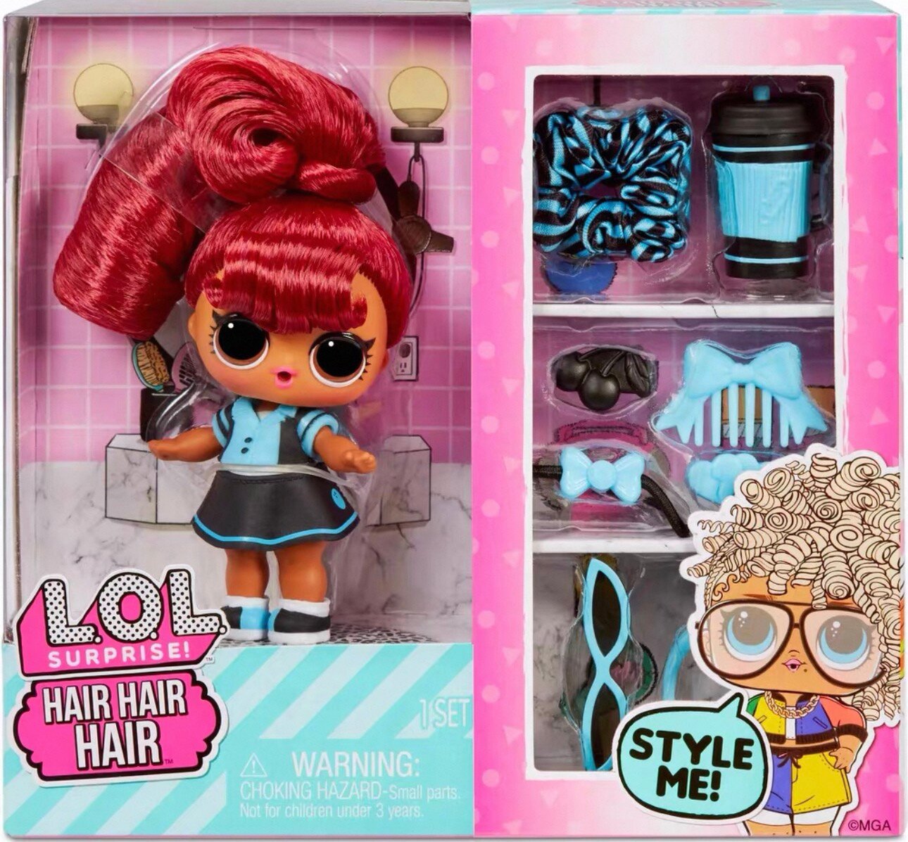 LOL Surprise Girl OMG Hair Doll Blind Ball Set — подарок на день рождения для девочек, Рождество. — фото 1