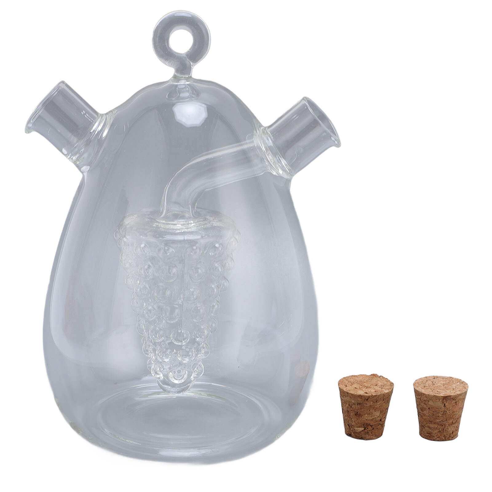 2 из 1 1 -й масляной и уксусной диспенсер бутылка с прозрачным стеклянным маслом для оливкового масла.