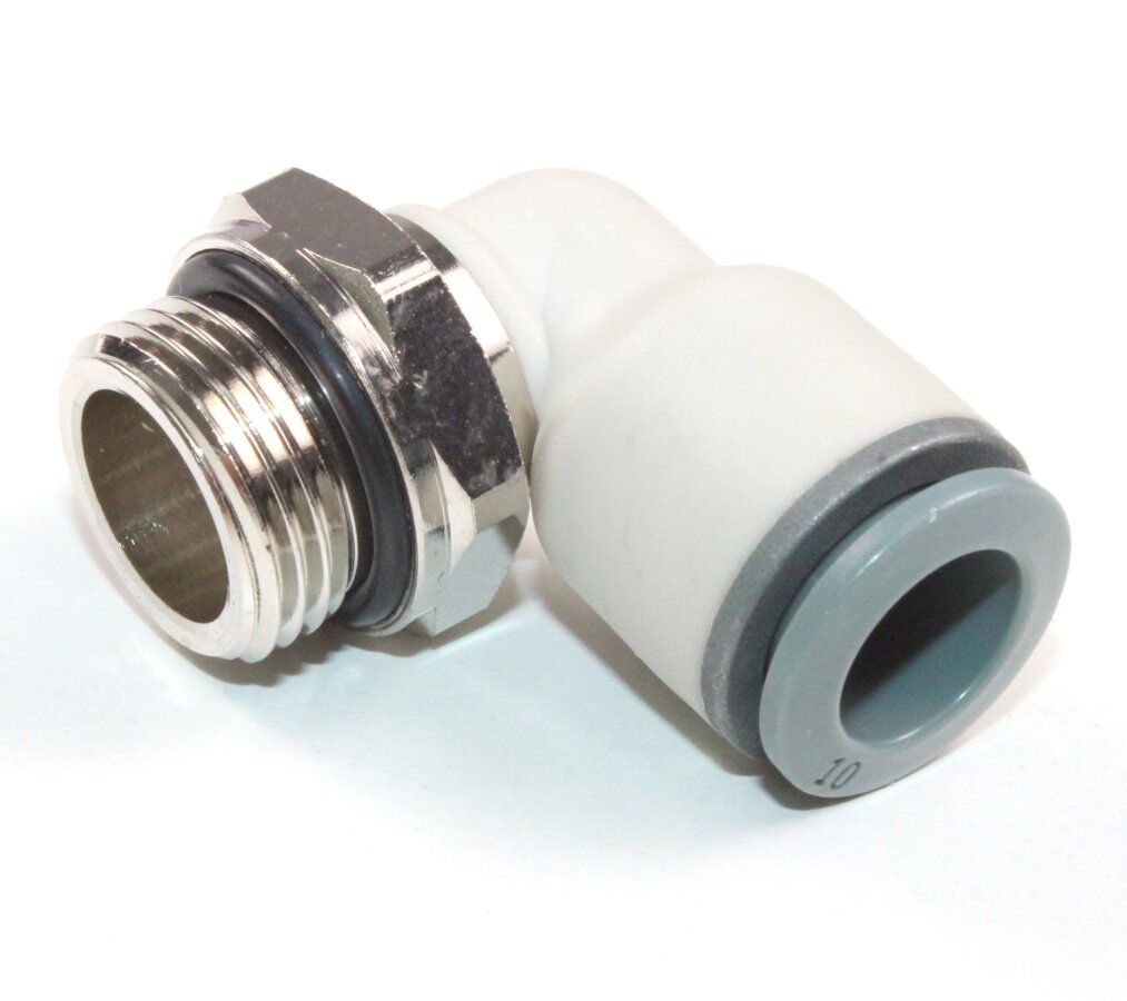 R7522 10-3/8, Угловой поворотный фитинг, Camozzi