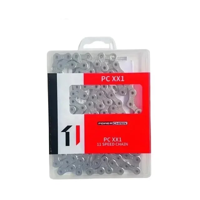 Цепь для велосипеда EAGLE X01 XX1 GX 12S серебристого цвета PC-XX1 118L 11S