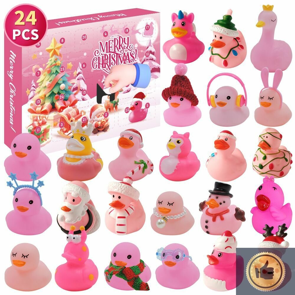 Календарь обратного отсчета для девочек на Рождество