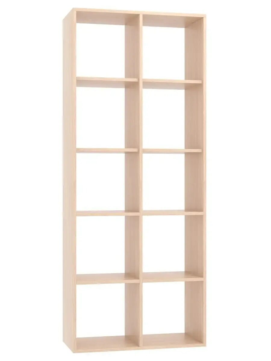 Стеллаж KVADRO NOVO деревянный напольный для игрушек книг, от производителя