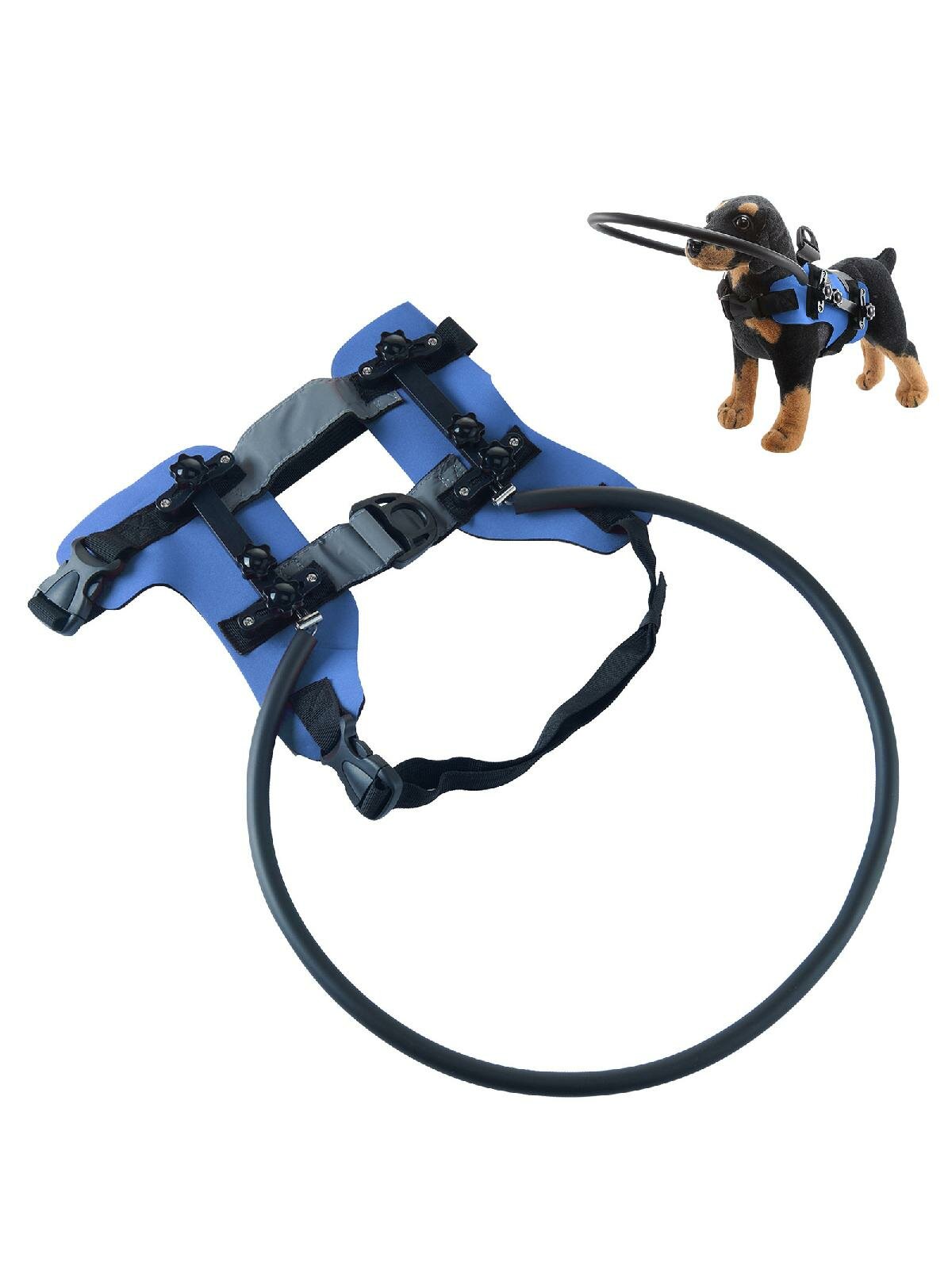 Защитный ошейник Регулируемый Противоударный барьер для питомца с нарушениями зрения