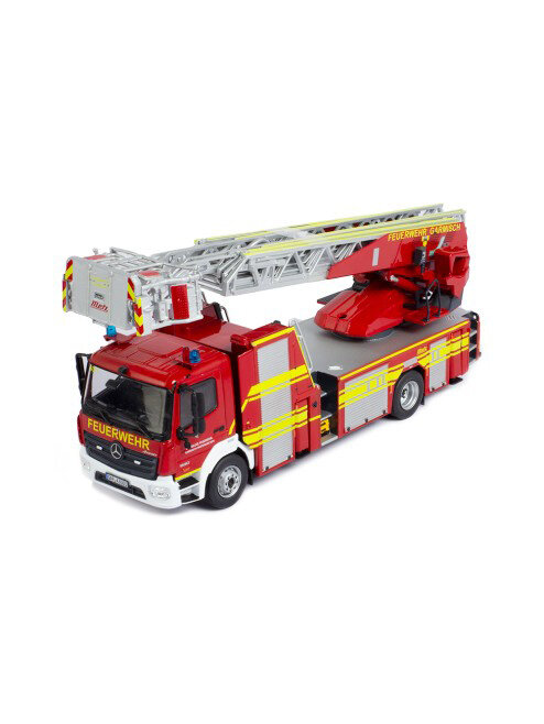 IXO 1:43 Mercedes BENZ Atego DLK 23/12 Модель пожарной машины