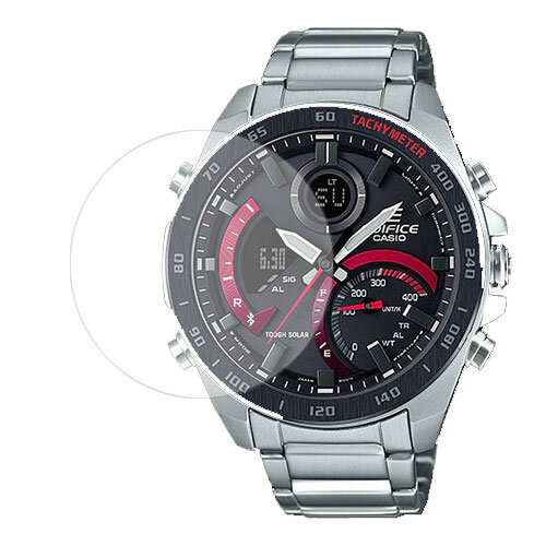 Скрин Мобайл защитный экран для часов Casio ECB-900DB-1A из гидрогелевая плёнка прозрачная