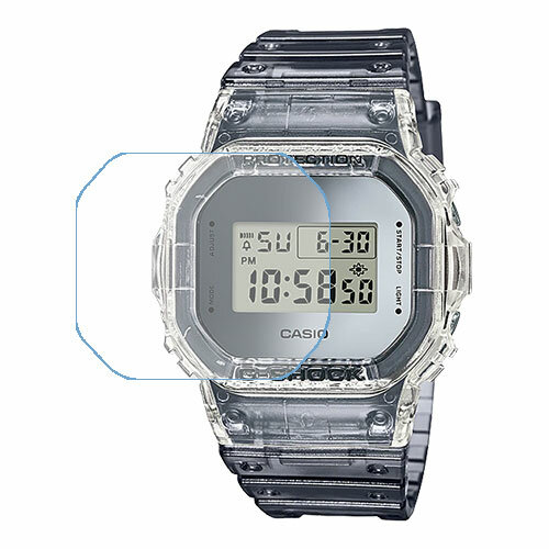 Скрин Мобайл защитный экран для часов Casio DW-5600SK-1 из нано стекло 9H