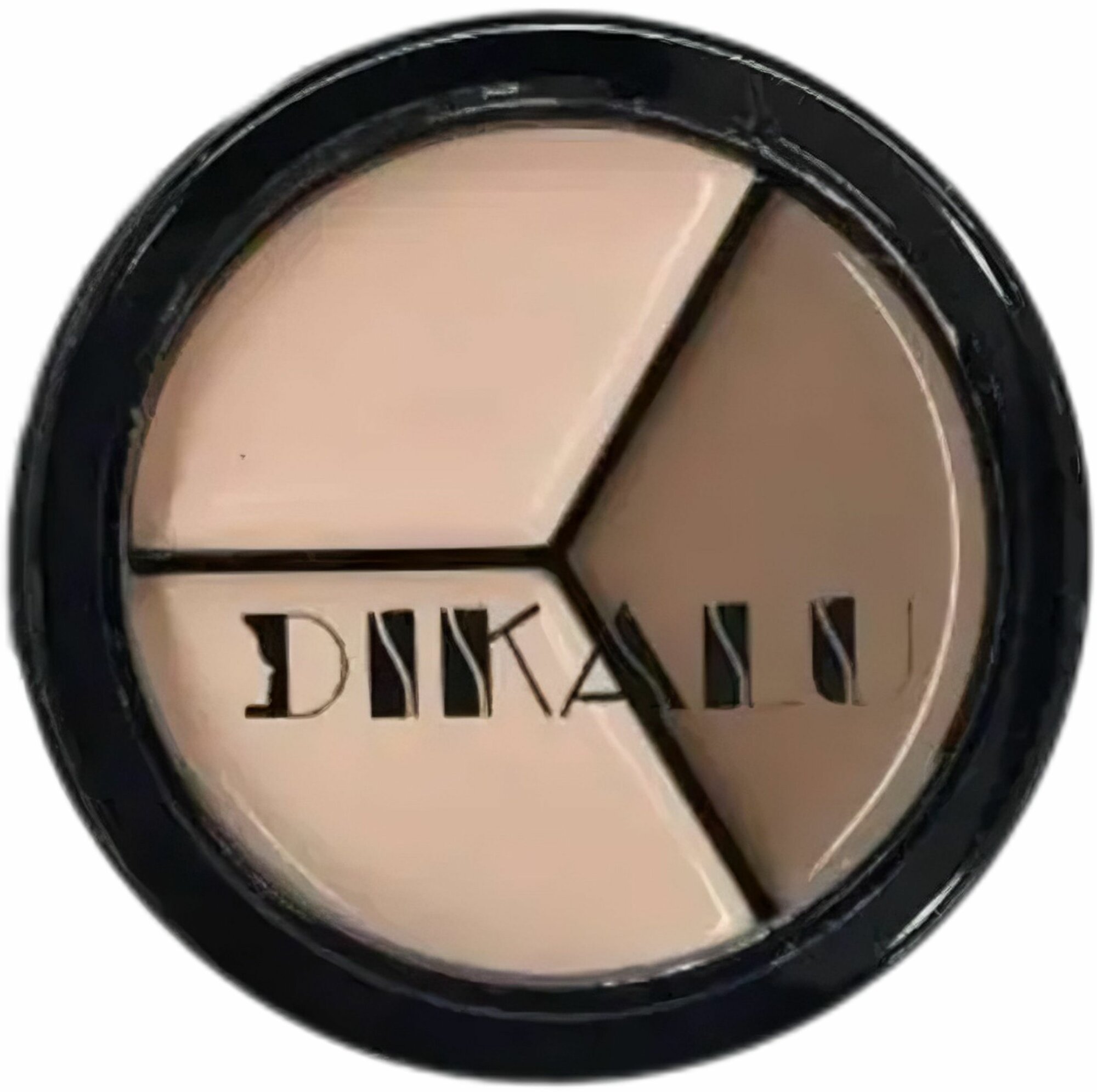 DIKALU Палетка для контуринга 3 в 1, ТОН 02.