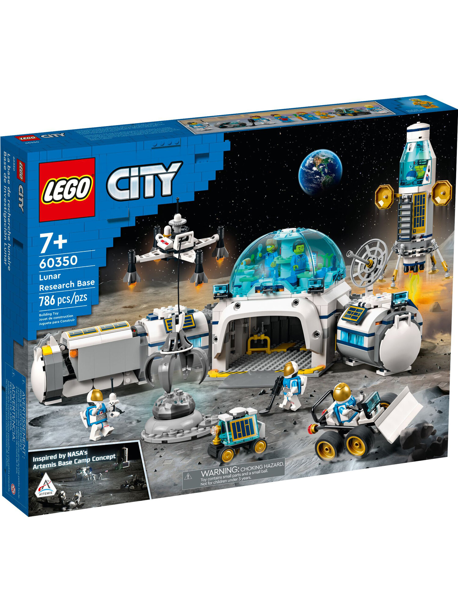 Конструктор LEGO City 60350 Лунная научная база