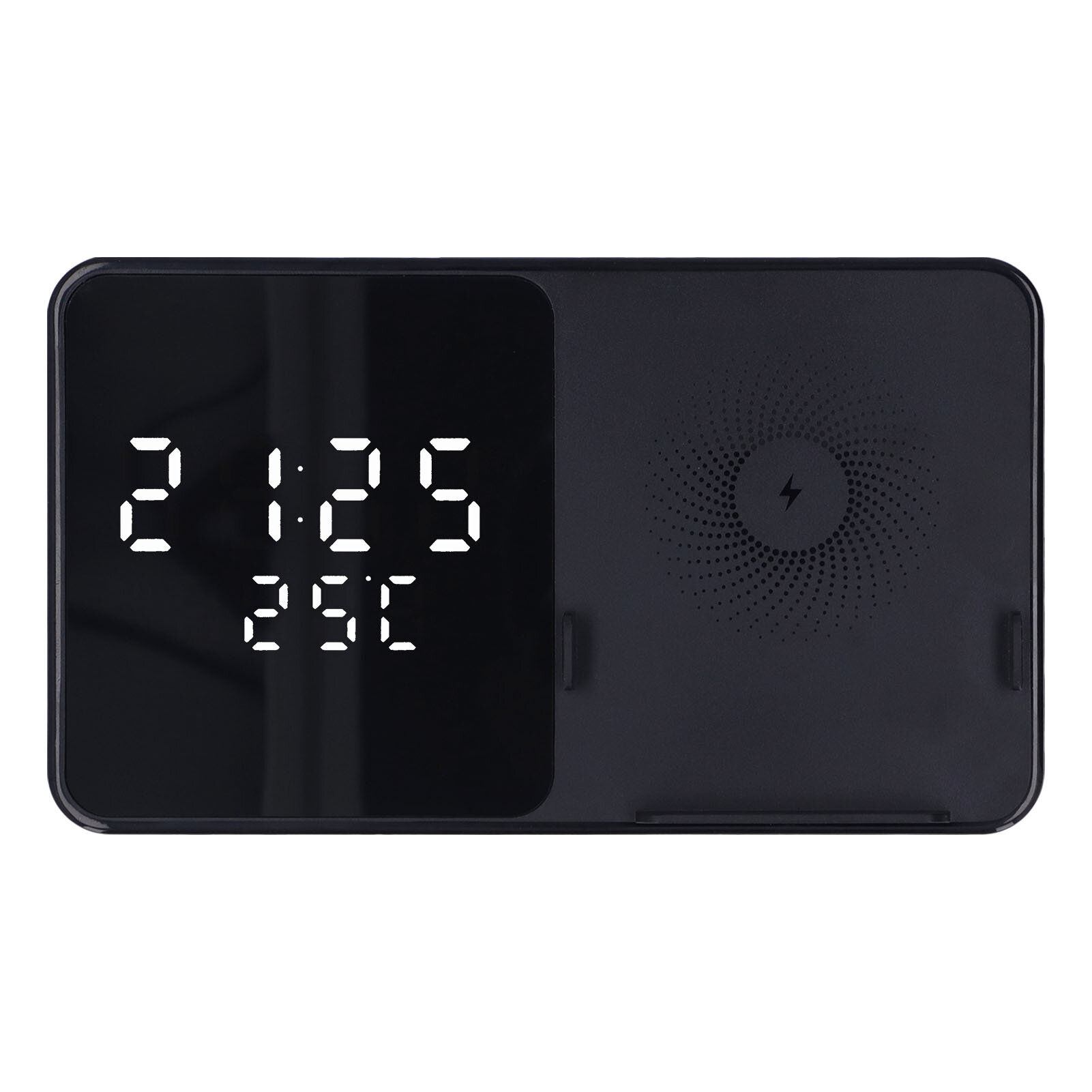 3 в 1 беспроводная зарядная станция с цифровыми будильниками. 15Вт быстрая зарядка. Для дома. Материал: ABS, PC