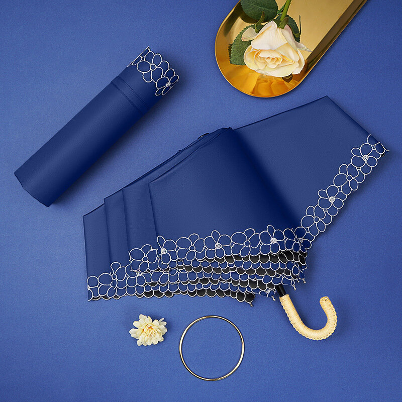 Зонт, ротанговый, виниловый, с защитой от УФ, 28 см x 4 см x 4 см