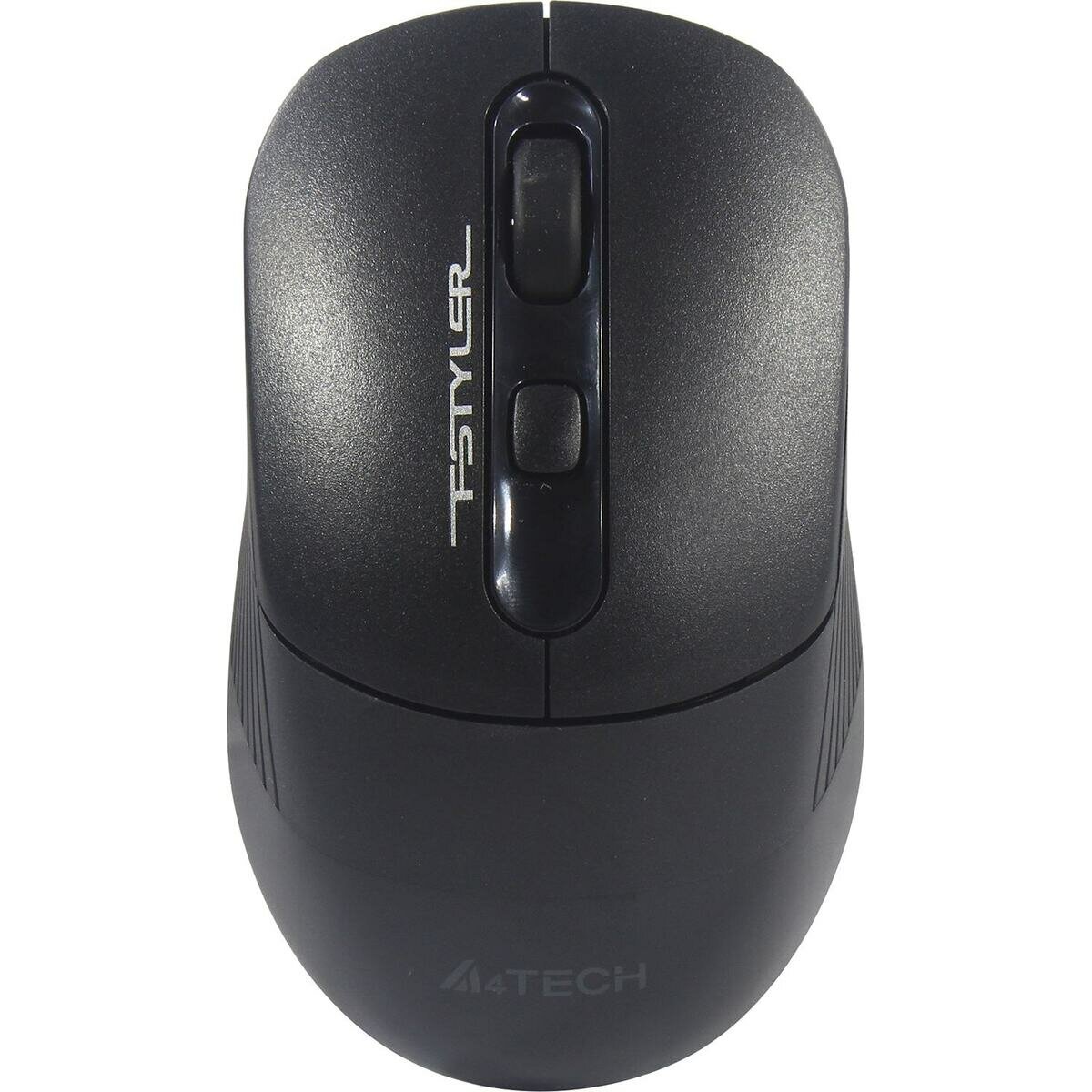 A4Tech FSTYLER Wireless&Bluetooth Optical Mouse FB10CS Stone Black (RTL) USB 4btn+Roll