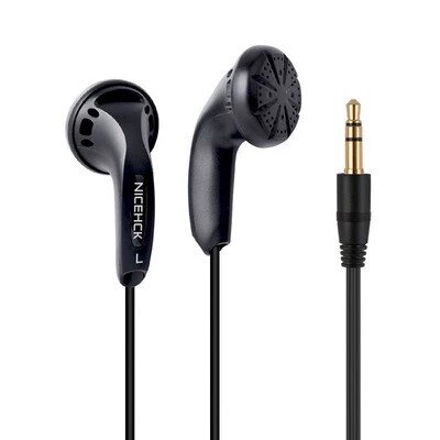 NICEHCK MX500 вкладышные наушники, черный, без микрофона для минималистичного дизайна