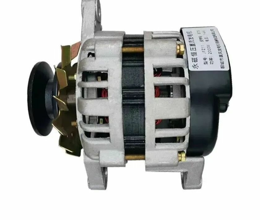 Эксклюзивный генератор переменного тока на 220 В с постоянным магнитом, новая обмотка из чистой меди, мощность 2000W