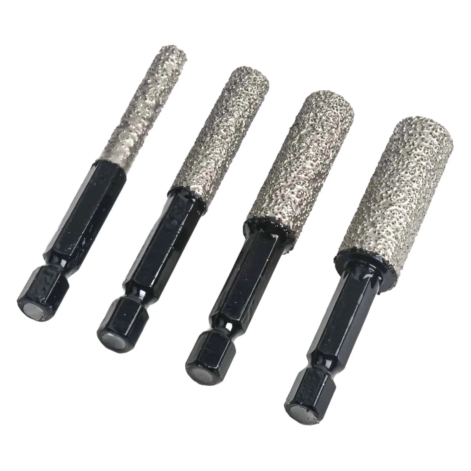 Ремонт дома, 12 мм, вакуумные паяные сверла, паяные наждачные сверла, резак для отверстий в камне, многоцелевое сверление