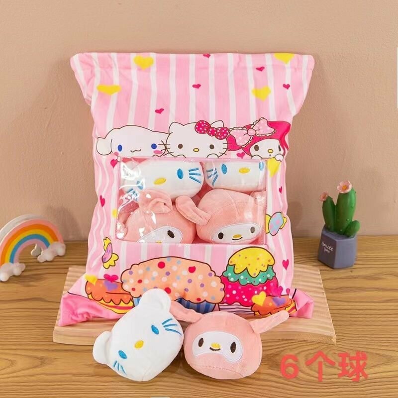 Мягкая игрушка подушка Pudding Пудинг Хеллоу Китти, подушка обнимашка .