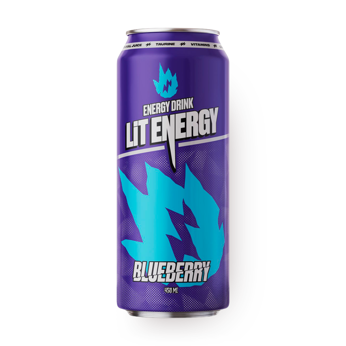 Энергетический напиток Blueberry Lit Energy со вкусом черники