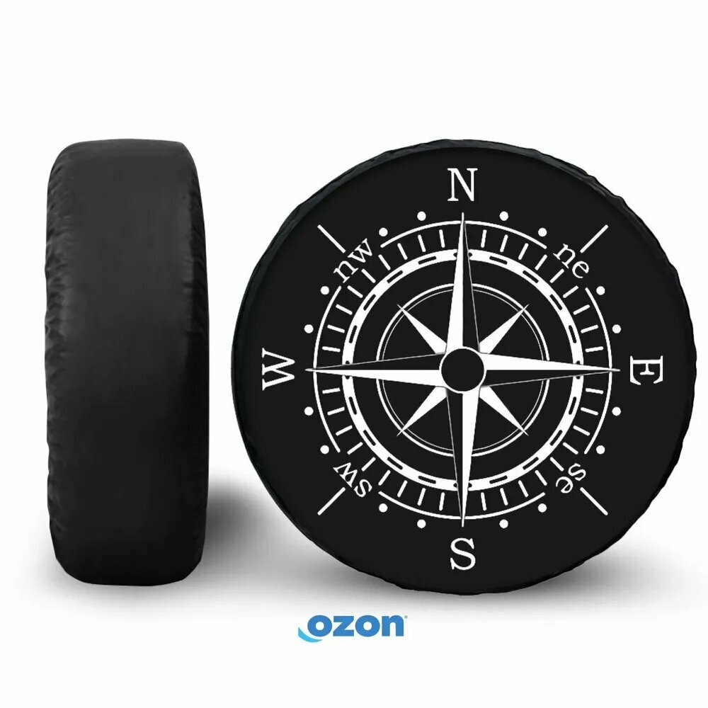 Чехол на запасное колесо, диаметр до 16-17"