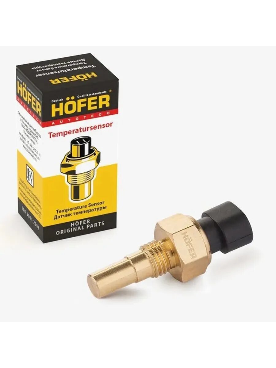Датчик температуры охлаждающей жидкости ВАЗ 2108, 2110, 2123 HOFER арт. HF750932