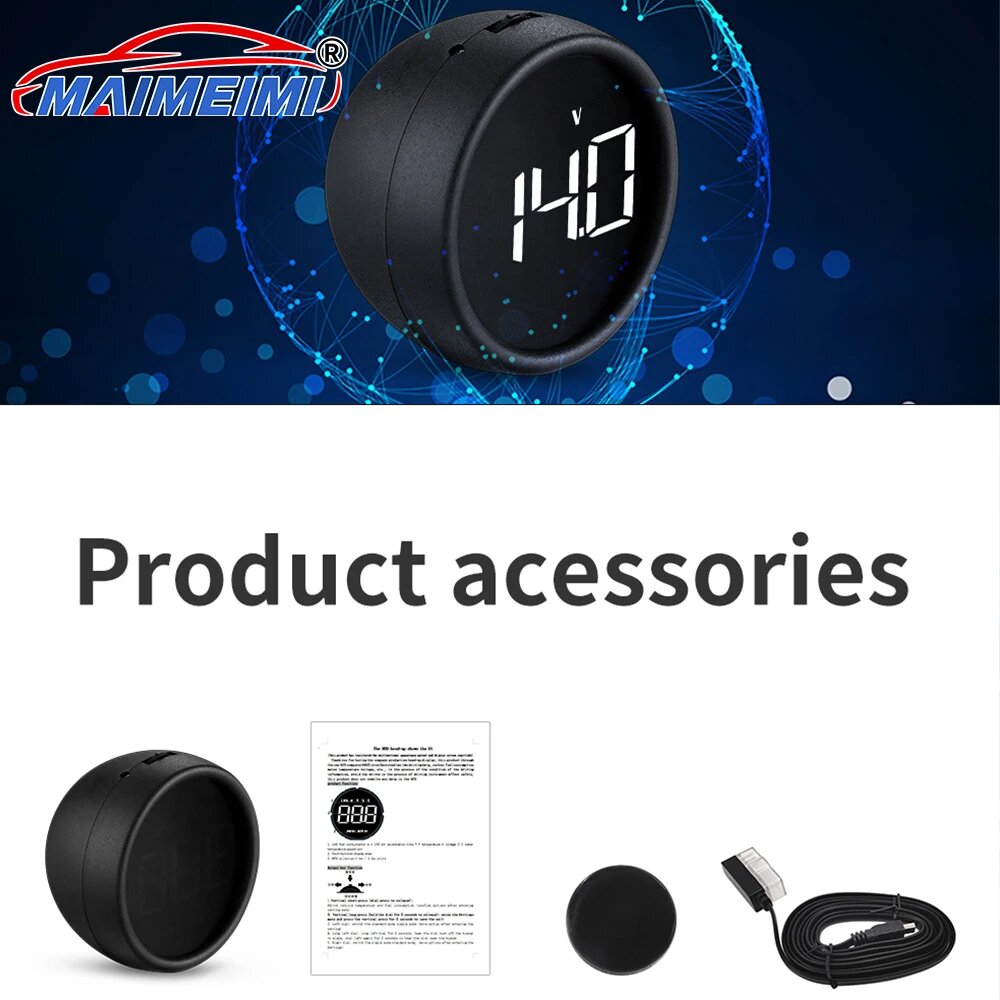 Автоматическое потребление топлива, датчик температуры воды B1, автоматический OBD2, проекционный дисплей, бортовой компьютер с сигнализацией проектора