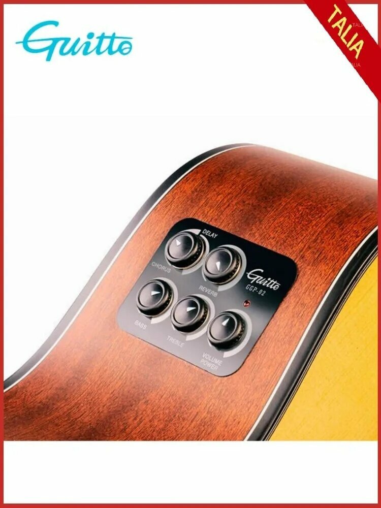 Эксклюзивный звукосниматель Guitto GGP02 для акустики