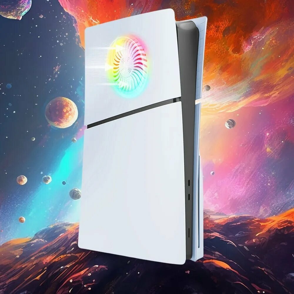 Верхние панели корпуса для PS5 Slim с перфорацией, ABS пластик