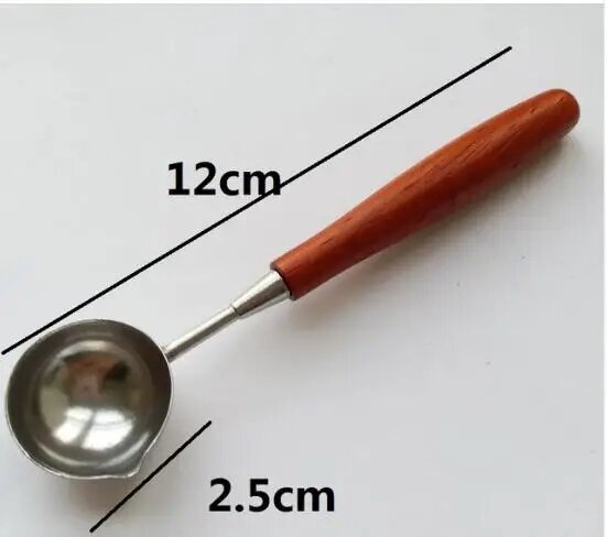 Высококачественная ложка из нержавеющей стали, ложка для сургучной печати, ложка для расплавленного воска, растворяющая восковая ложка, сделай сам, ремесло, антигорячая сургучная печать, штамповая ложка