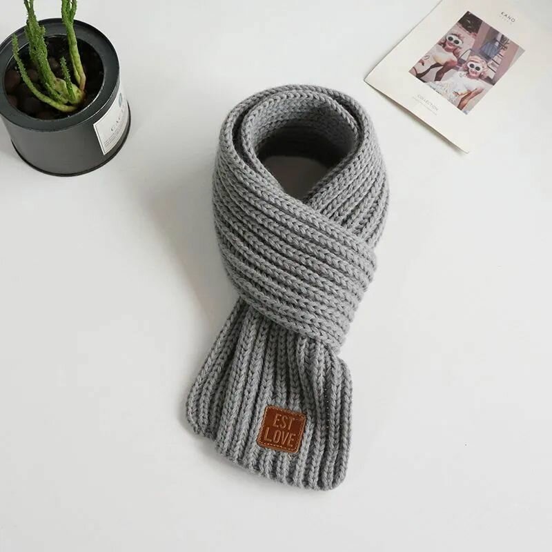 Шарф  для детей, gray