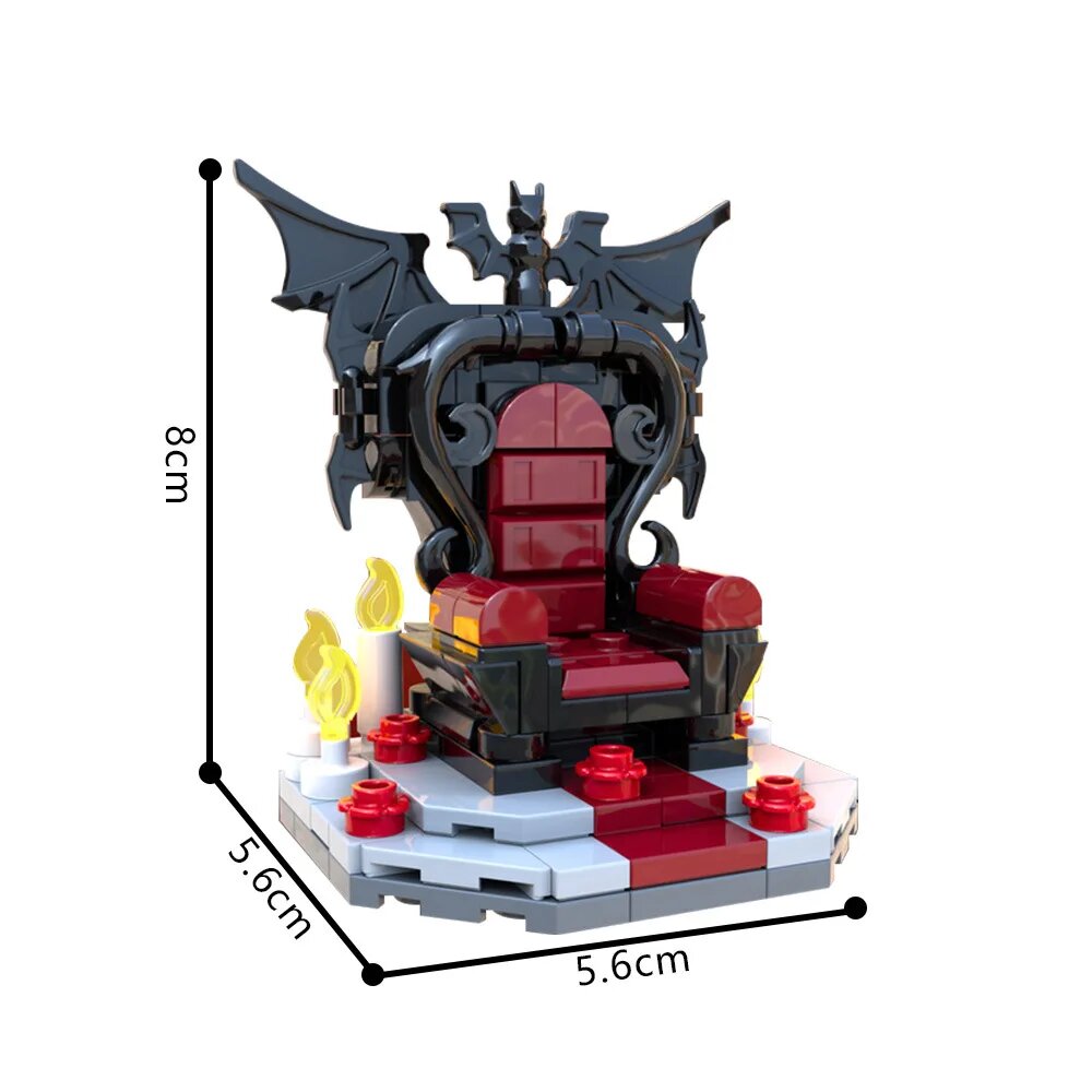 Блочный конструктор MOC-198684 Трон вампира