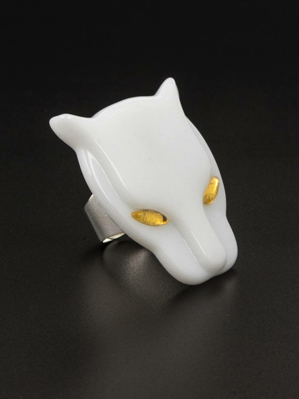 Кольцо, стекло, муранское стекло