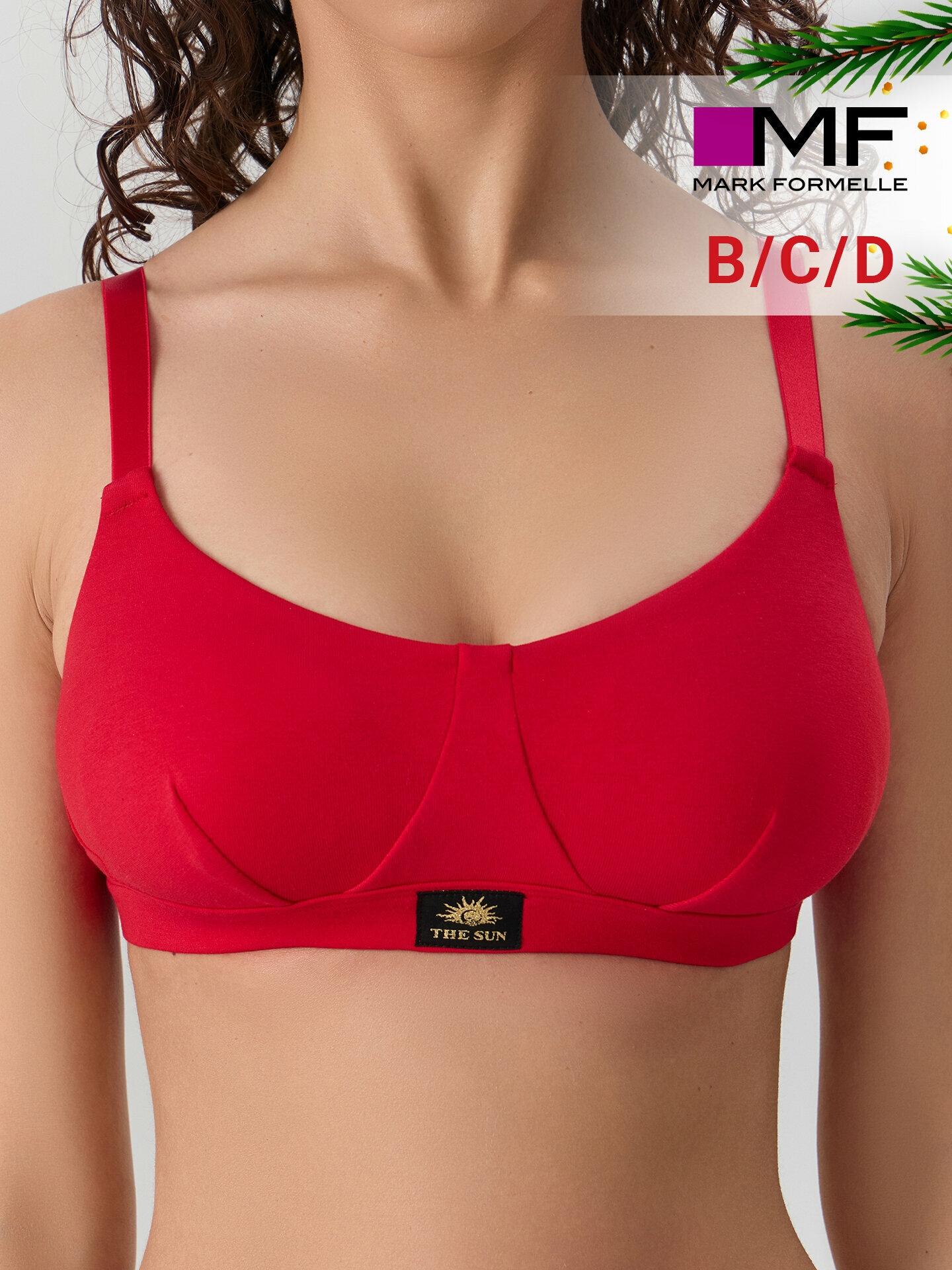 Бюстгальтер новогодний