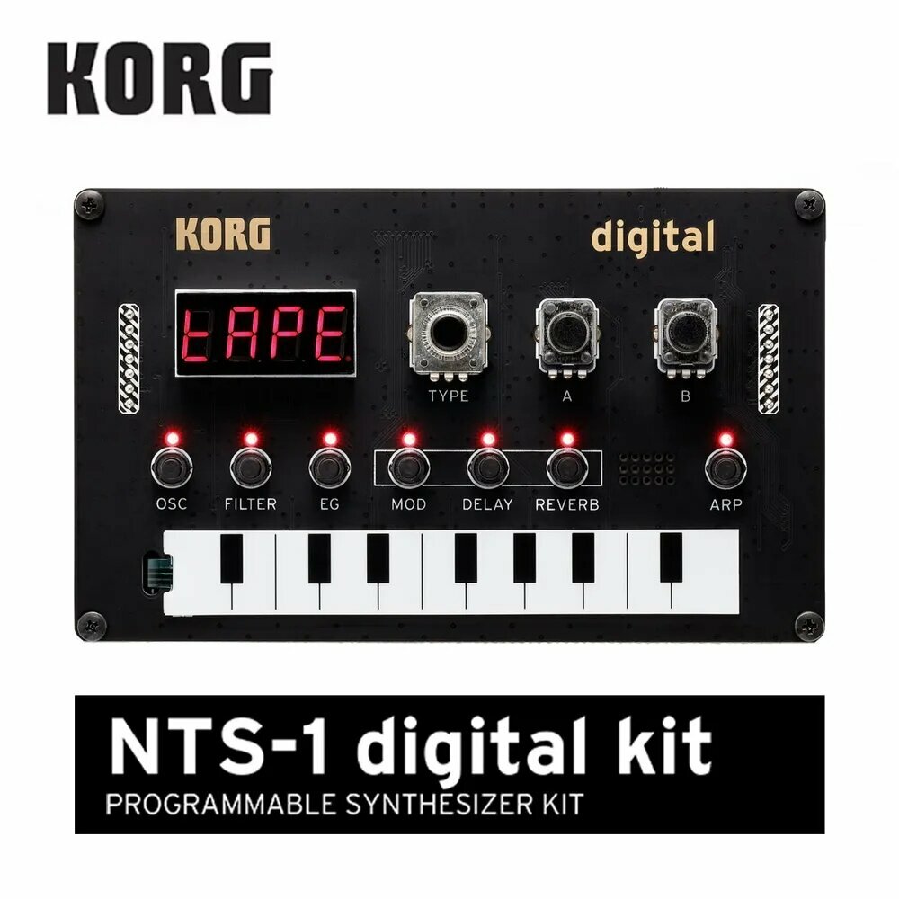 Korg NTS-1 NTS1 Автоматически собранные цифровые синтезаторы DIY цифровых эффектов