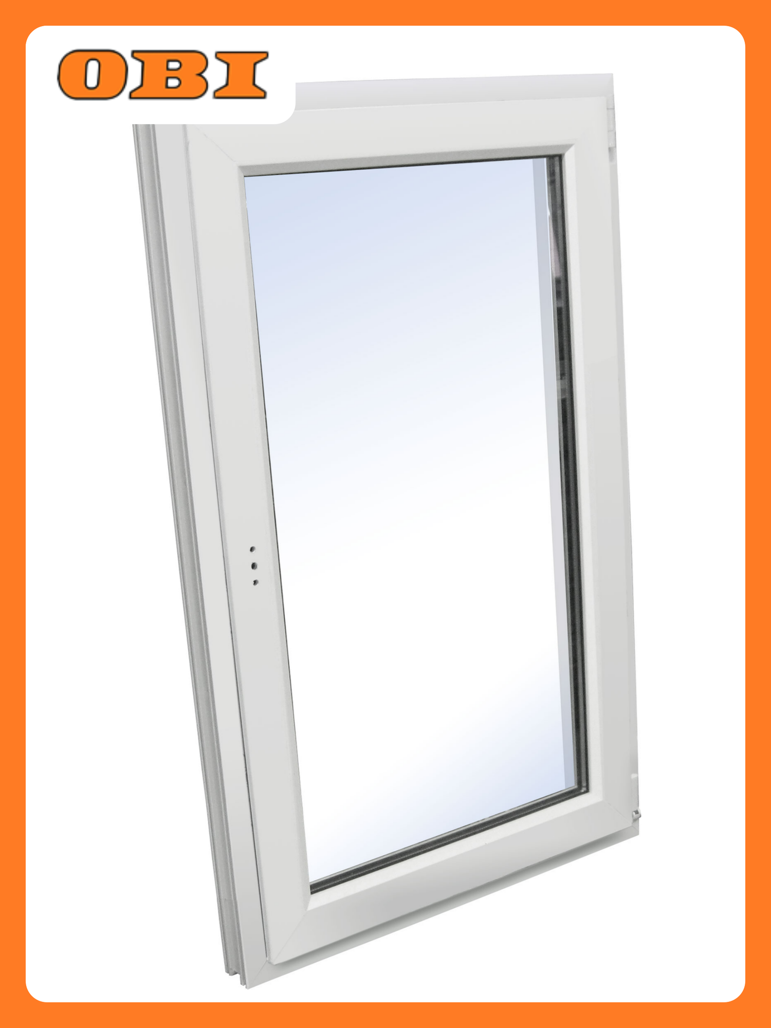 Окно Galichi ПВХ правое поворотно-откидное 1160х500 мм белый