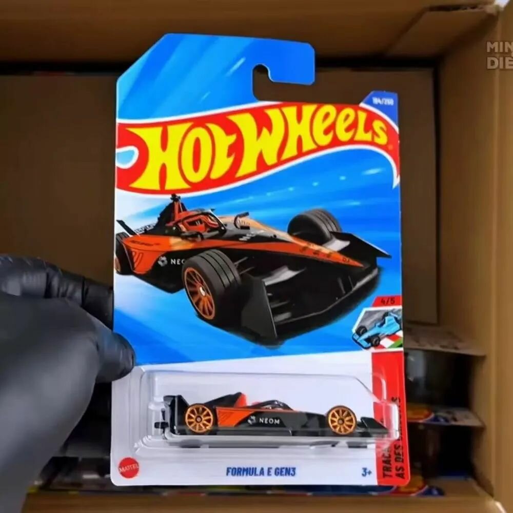 Машинка HOTWHEELS 2025 N CASE 1/64 Formula E Gen3 2025-194