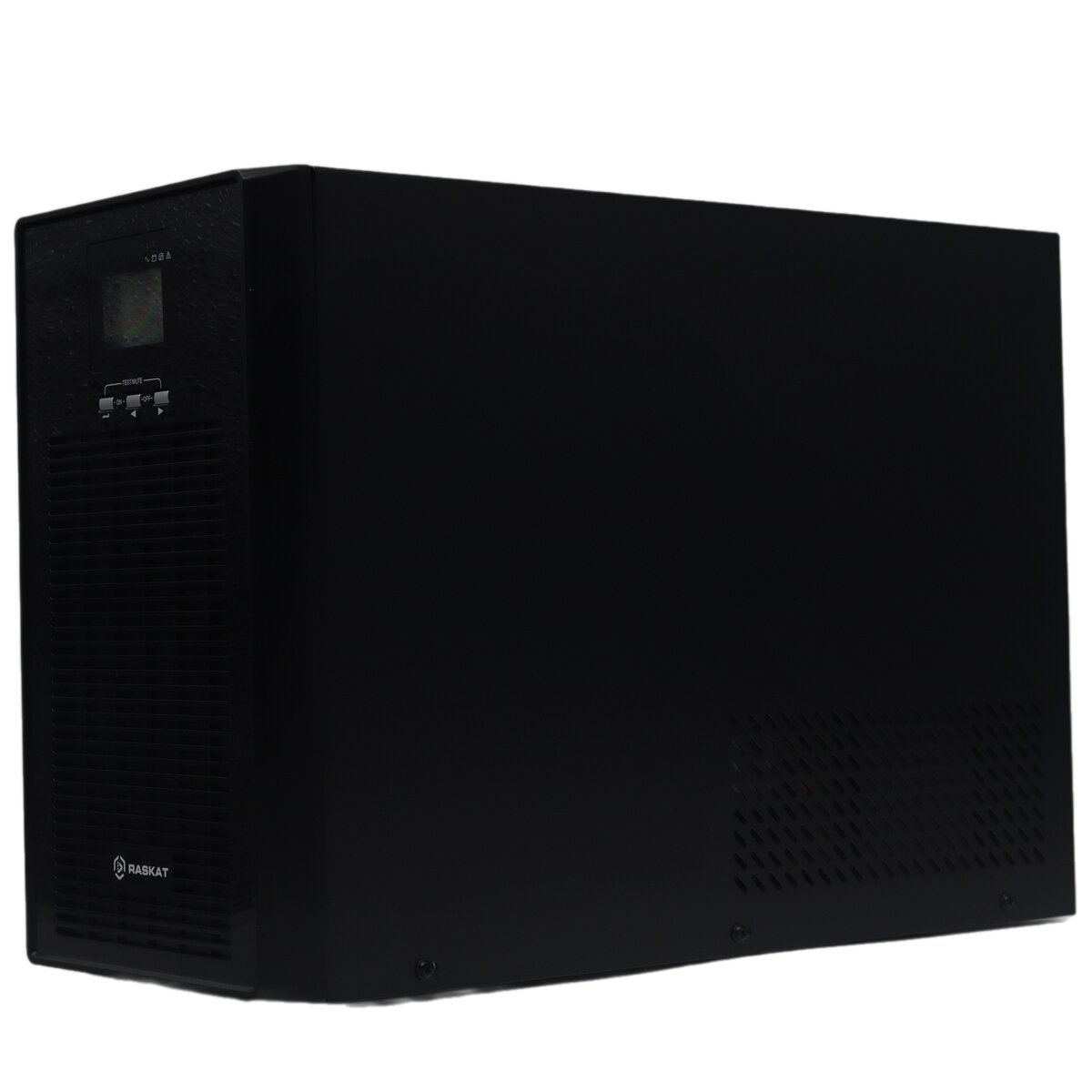 Источник бесперебойного питания (ИБП) Raskat HIL-3000VA+ 3000VA, 2400Вт, 6xIEC320, LCD, USB type-B, 2xRJ-45, 1xRS232, чистая синусоида