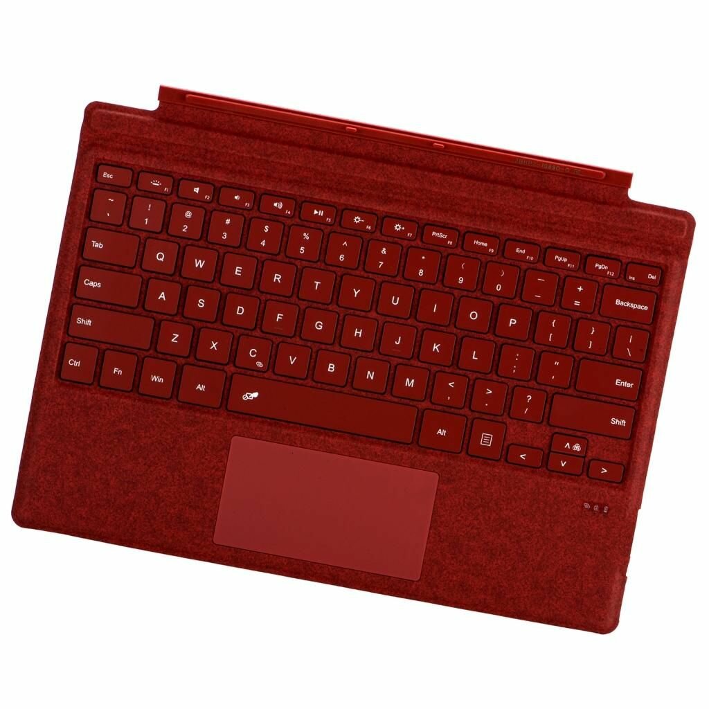 Чехлы-клавиатуры для Surface Pro 3/4/5/6/7, красный