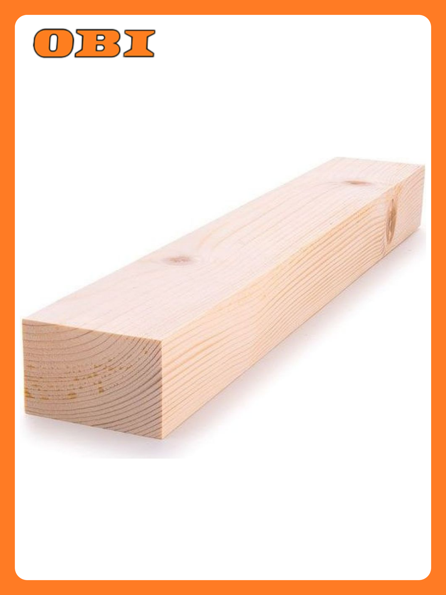 Брусок Илимлсхоз, сухой, строганный, хвоя, 1000x50x30мм, бежевый