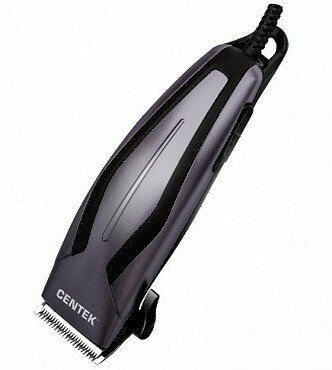 Машинка для стрижки Centek CT-2128 (чер/фиолет) срез 0.12мм, производительный мотор, шнур 1.8м