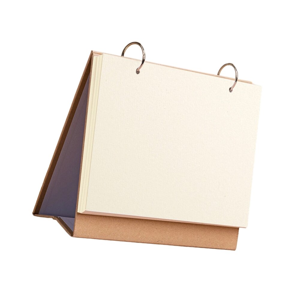 Пустой календарь на 13 страниц для создания творческих альбомов с ручной росписью