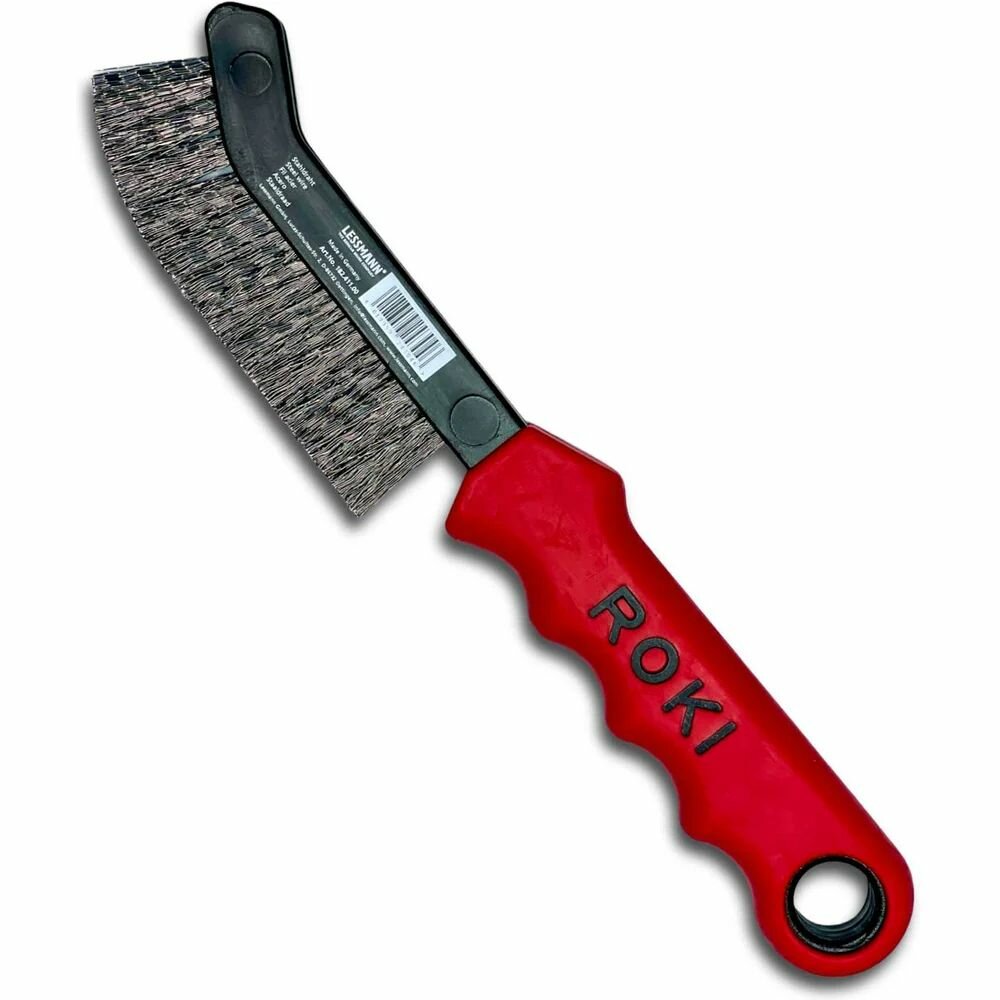 Двухрядная стальная щетка для чистки суппортов Lessmann ROKI 182411