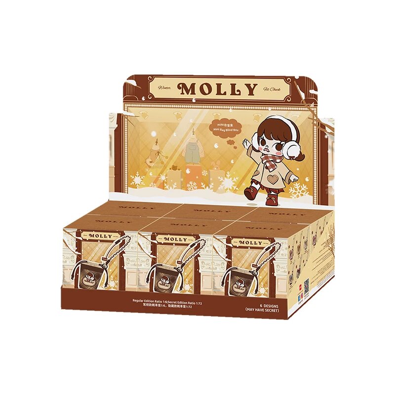 POP MART Molly Winter Fit Check 6PCS Whole Set