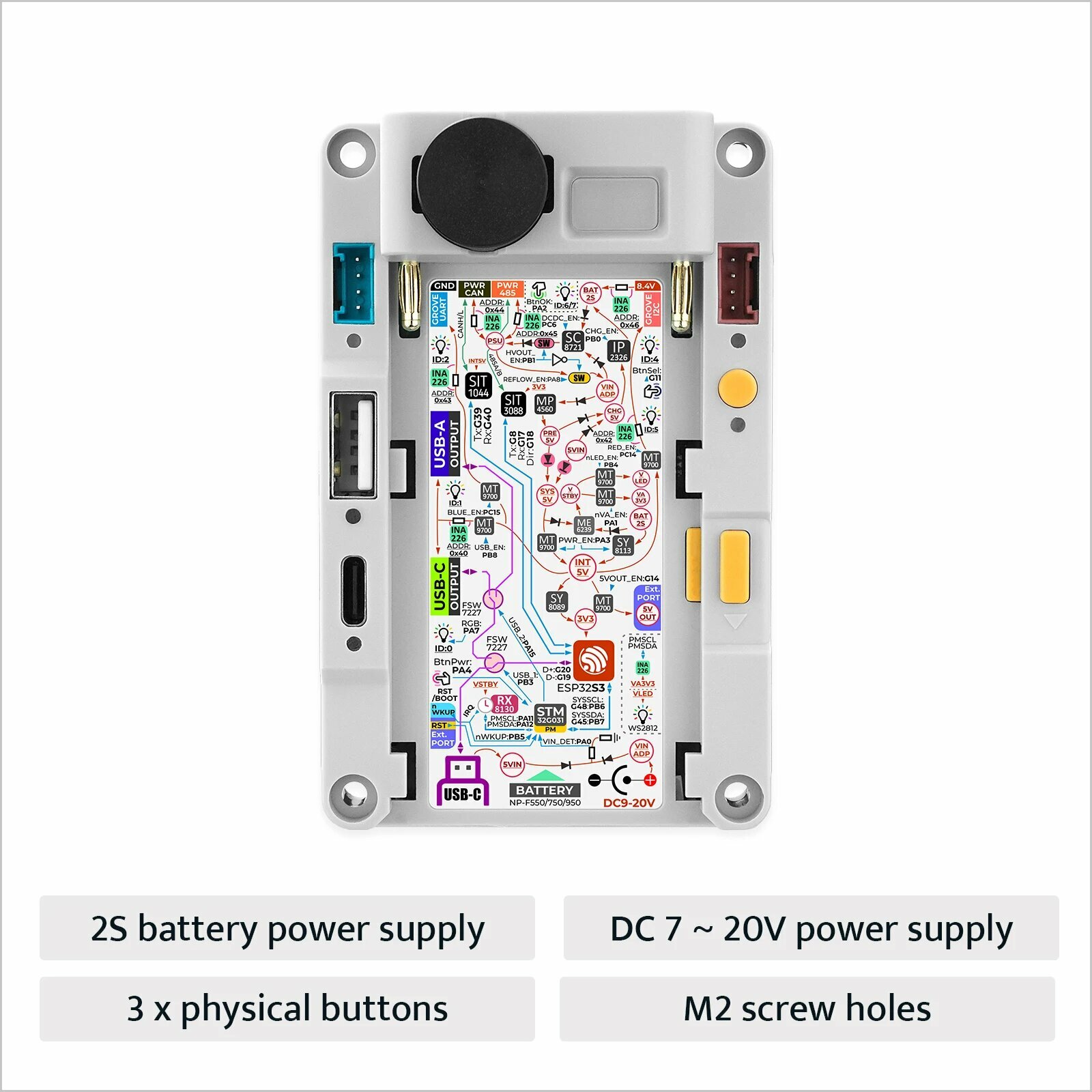 M5Stack PowerHub IoT контроллер ESP32-S3 — фото 1