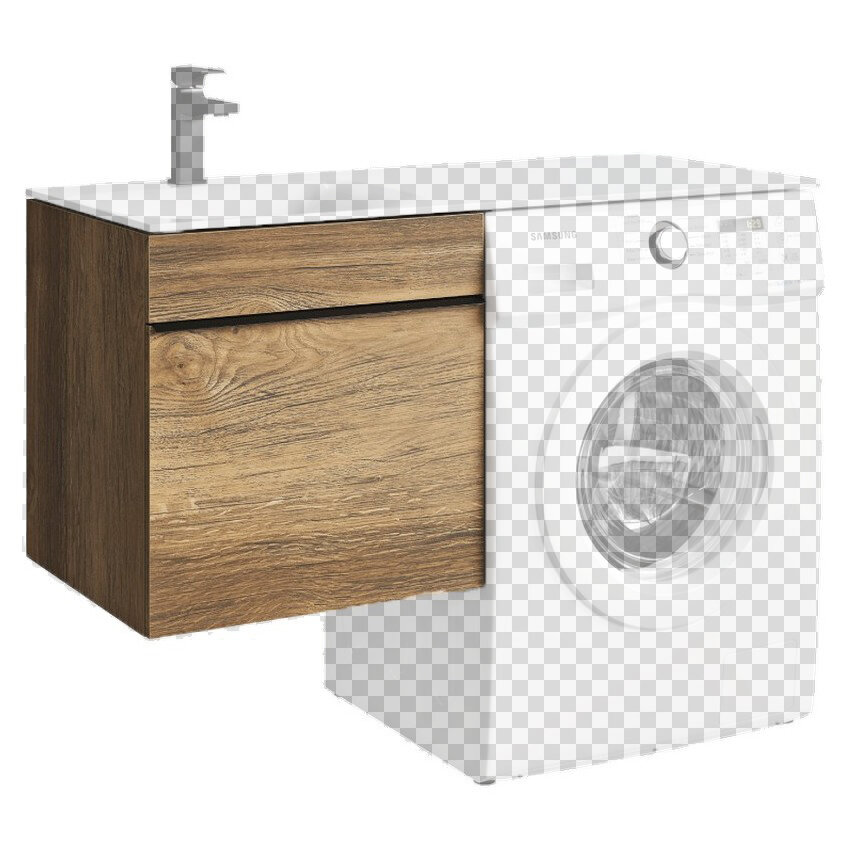 Тумба под раковину Aqwella Terra TER01051DB дуб балтийский