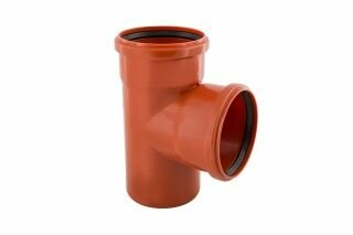 Тройник НК ПП 200/160х87, рыжий, РТП