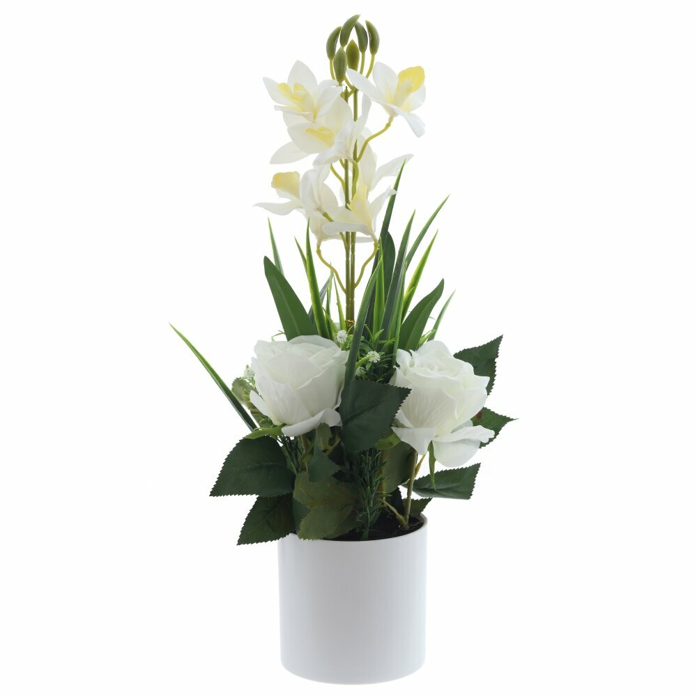 Цветочная композиция, 32х32х53 см KSM-818636