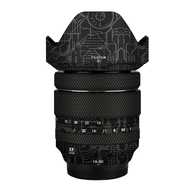 3M Fujifilm XF 16-80 F4 Защитная пленка для объектива - Цветная схема темно-золотого оттенка