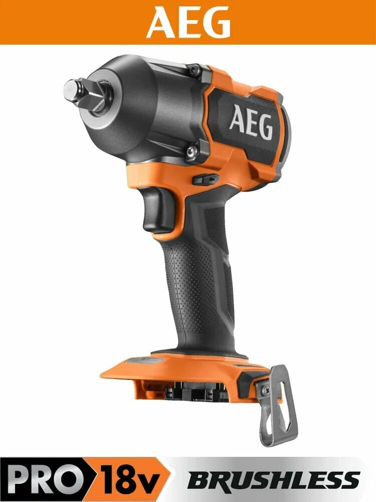 Аккумуляторный ударный гайковерт AEG BSS 18MTF12-0, 18 В, 785 Нм, 4 скорости, Friction Ring, без АКБ и ЗУ, арт. 4935479663