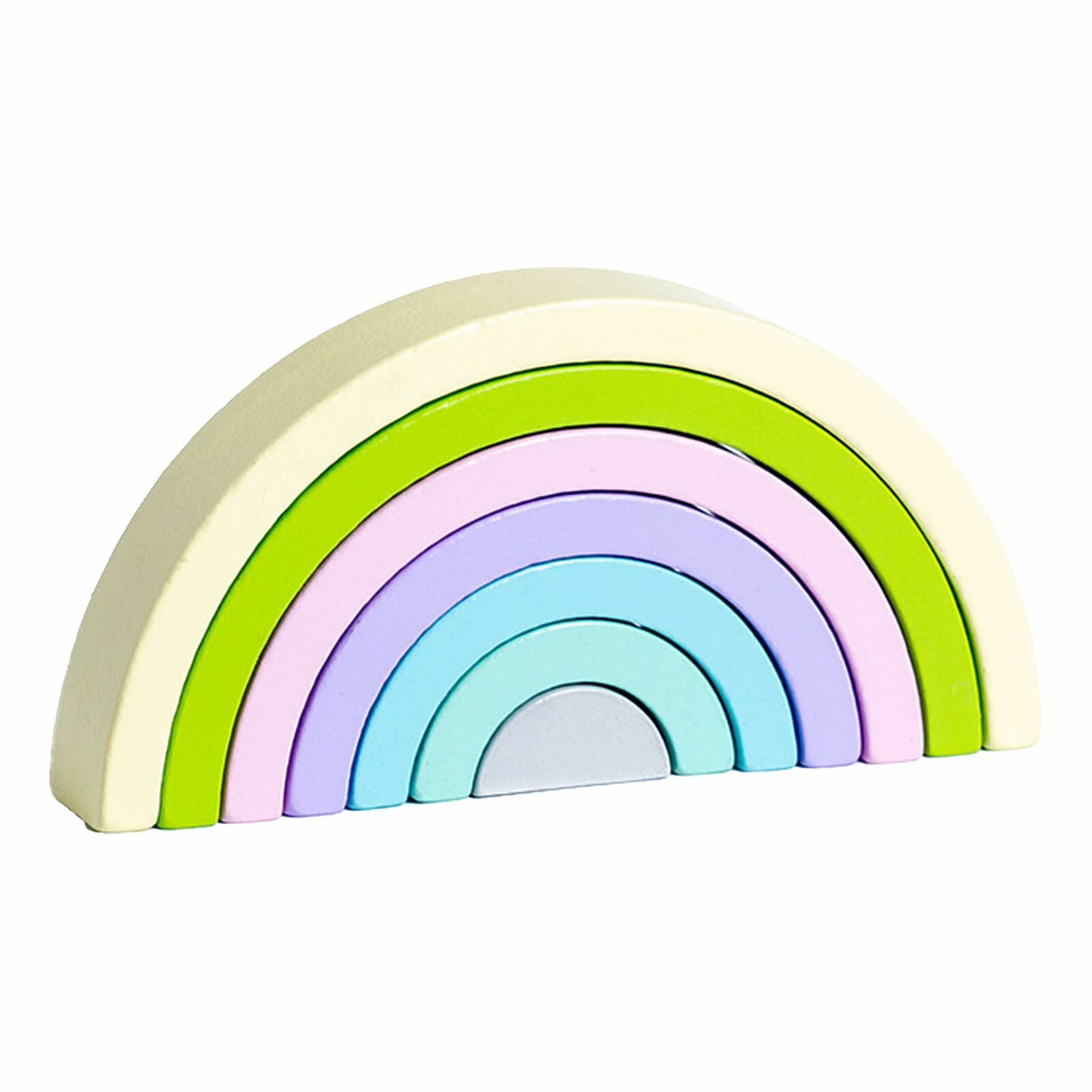 Деревянный штабелер-головоломка, большая арка, тип 2